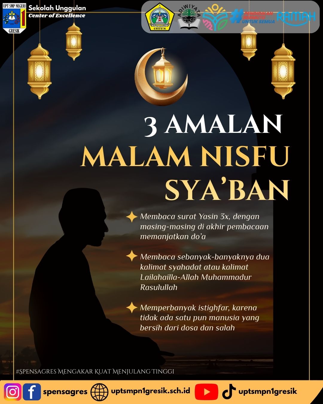 NISFU SYA’BAN 1447 H / 2026 M – UPT SMPN 1 GRESIK
